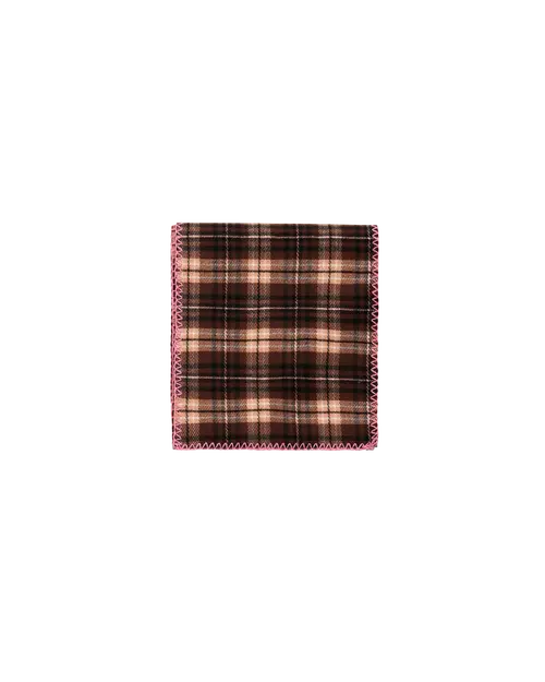 FABLE ENGLAND Check Hooded Scarf