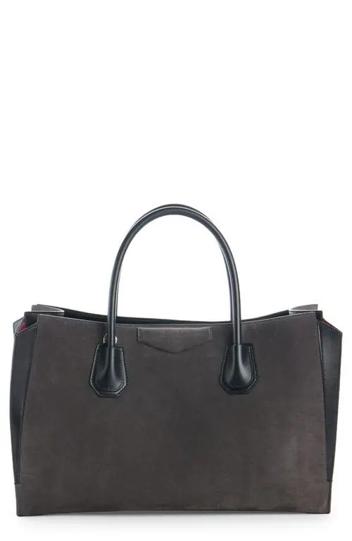Givenchy Small Antigona Catchall Leather & Suede Tote