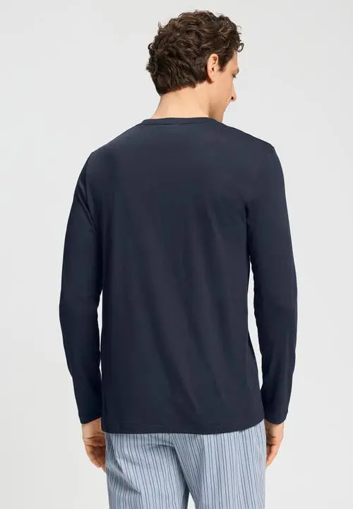 Hanro Night & Day Cotton And Tencel V-neck Top