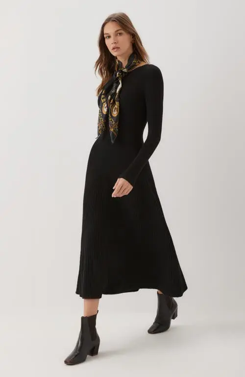 Karen Kane Seamless Sweater Midi Dress