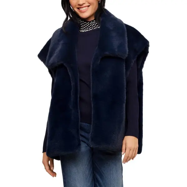 Karen Kane Faux Fur Vest