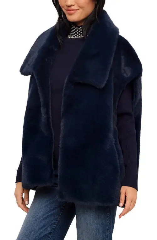 Karen Kane Faux Fur Vest
