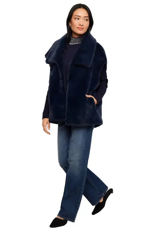 Karen Kane Faux Fur Vest
