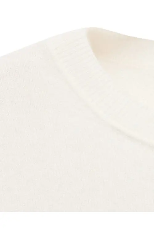 Mango Cashmere Round Neck Sweater - Ecru