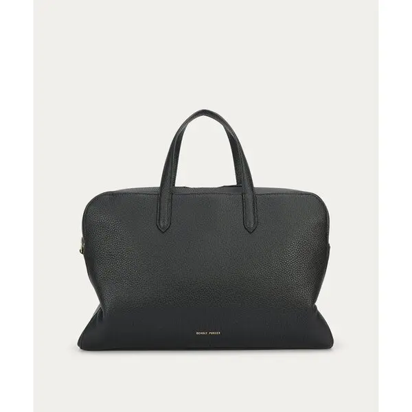 DEADLY PONIES Zorro Briefcase - Black/brass