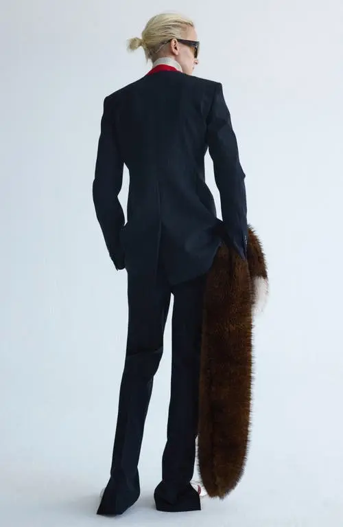 Mango Pinstripe Suit Trousers