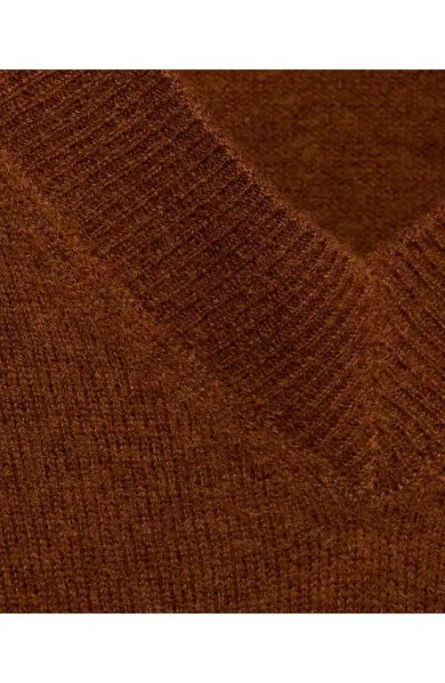 Mango Wool V-neck Sweater