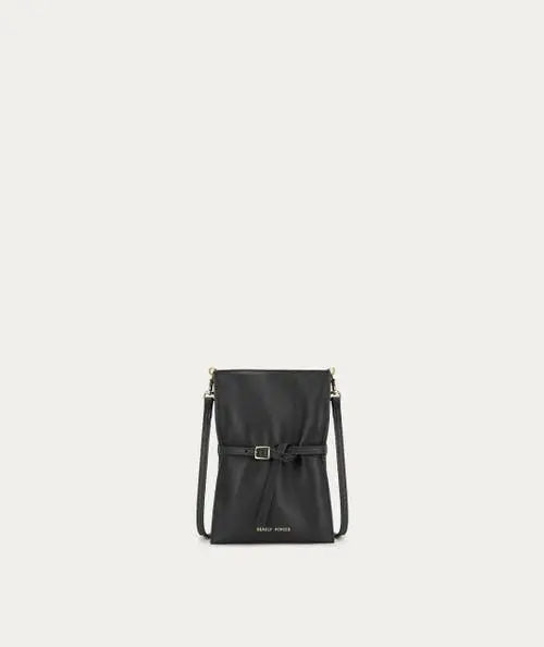 DEADLY PONIES Penny Phone Pouch - Black