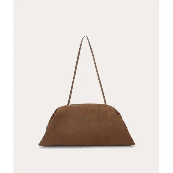 DEADLY PONIES Vault Clutch - Hazel Suede