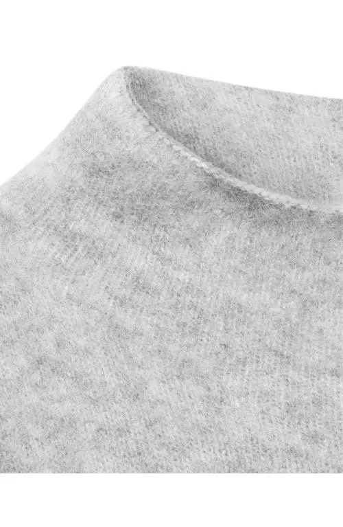 Mango Wool Mock Neck Sweater Vest