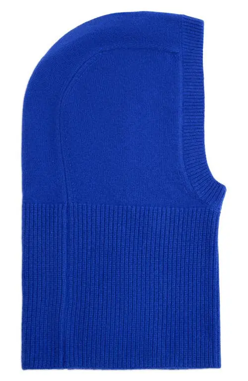 Mango Wool And Cashmere Blend Balaclava - Blue