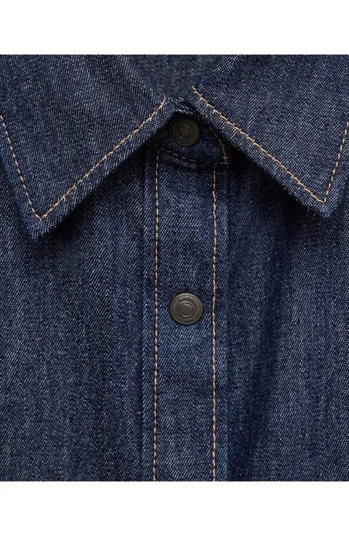 Mango Pocket Denim Shirt