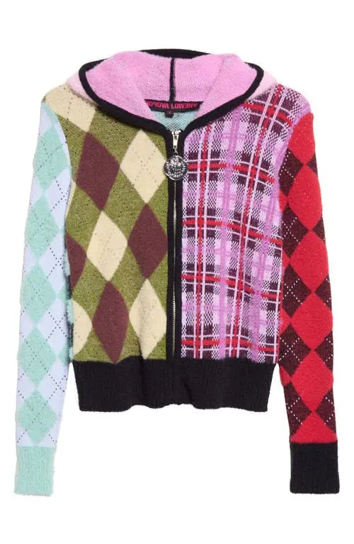 CHOPOVA LOWENA Farrago Zip-up Cardigan