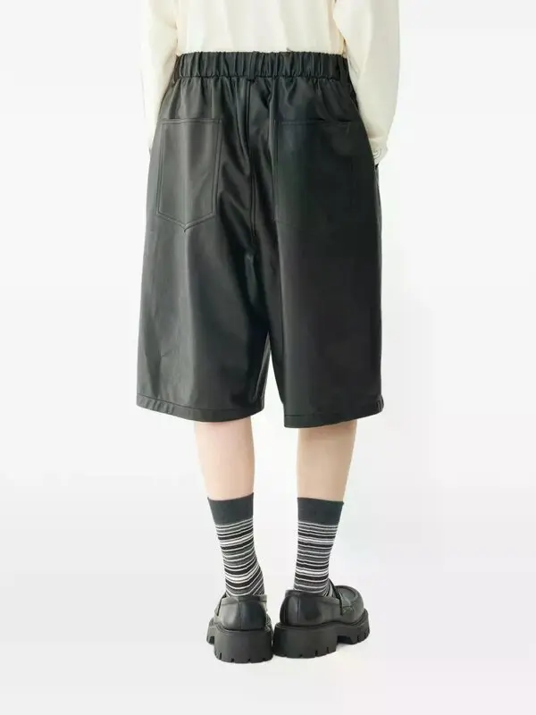 STUDIO TOMBOY Faux-leather Shorts