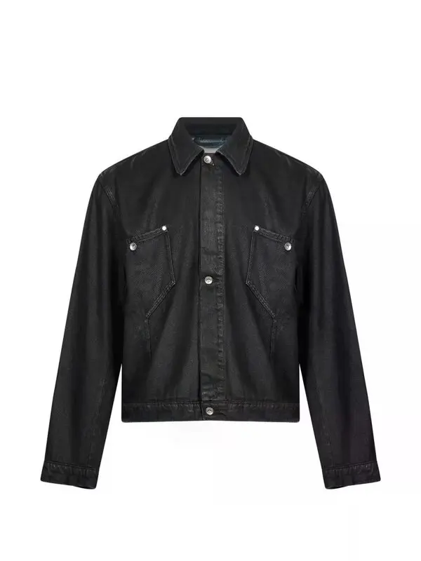 You Must Create Loft Waxed-finish Denim Jacket