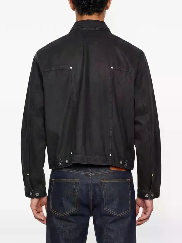 You Must Create Loft Waxed-finish Denim Jacket