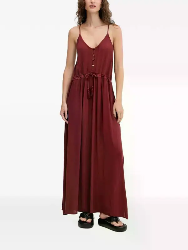 Rip Curl Classic Surf Tassel-detail Maxi Dress - Red
