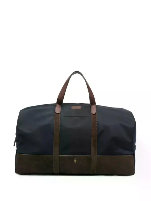 Polo Ralph Lauren Logo-embroidered Panelled Holdall Bag