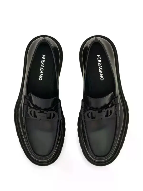 FERRAGAMO Gancini Ornament Moccasins