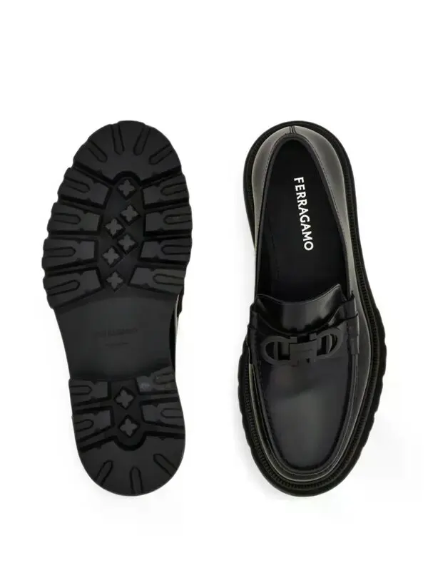 FERRAGAMO Gancini Ornament Moccasins
