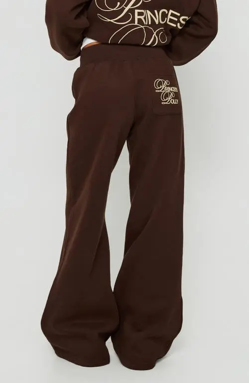 Princess Polly Verenah Wide Leg Sweatpants