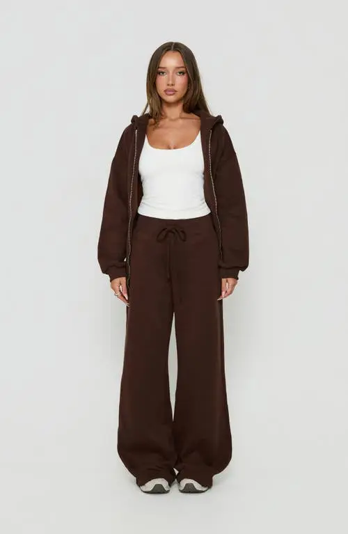 Princess Polly Verenah Wide Leg Sweatpants