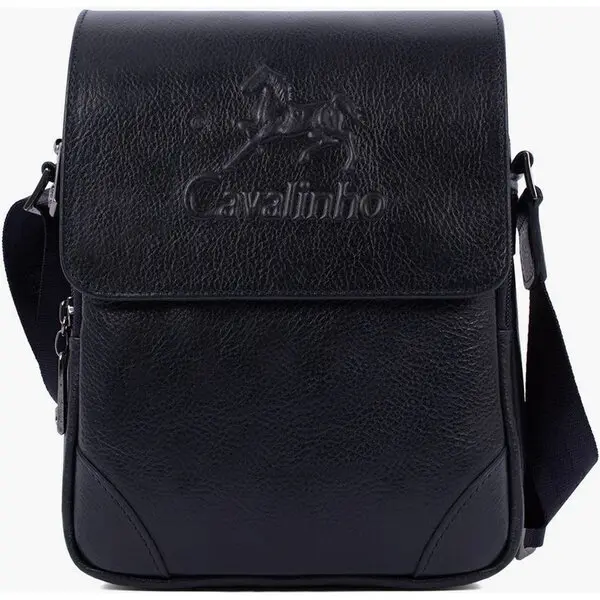 Cavalinho The Sailor Leather Traveler Crossbody Bag 92 - Navy