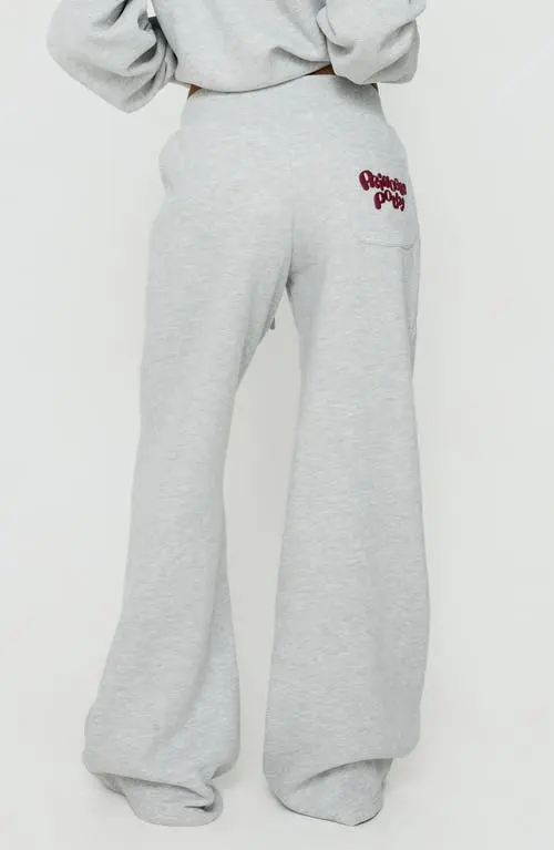Princess Polly Verenah Wide Leg Fleece Sweatpants