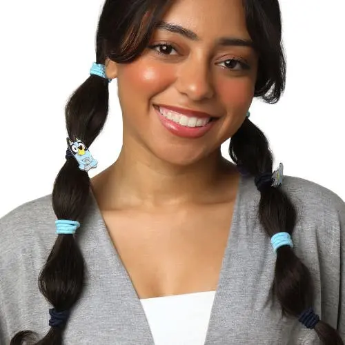 BLUEY Hair Ties Pack Of 15 Official License