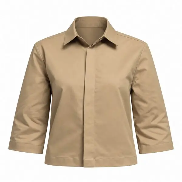 ELAMINS Boxy Silhouette Shirt