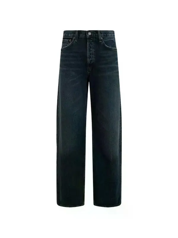 AGOLDE Faded Wide-leg Jeans