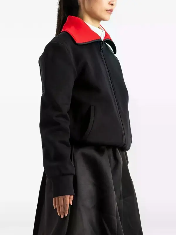 LII Reversible High-neck Bomber Jacket