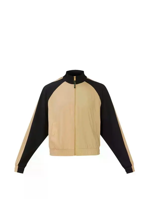 Sweaty Betty Explorer Colour-block Raglan-sleeve Zip-up Sweatshirt