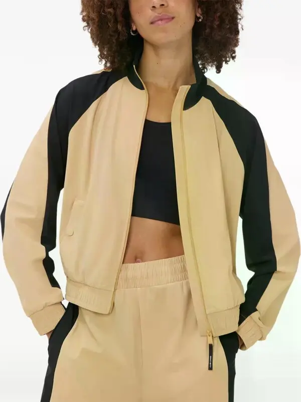 Sweaty Betty Explorer Colour-block Raglan-sleeve Zip-up Sweatshirt