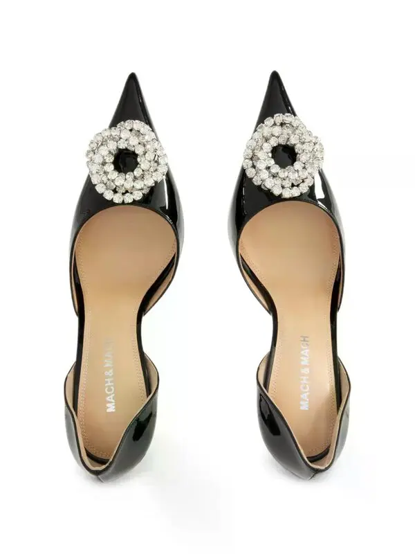 Mach & Mach Galaxy Crystal-embellished Pumps