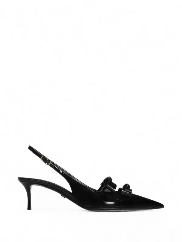 Dolce & Gabbana Slingback Calfskin Heeled Pumps