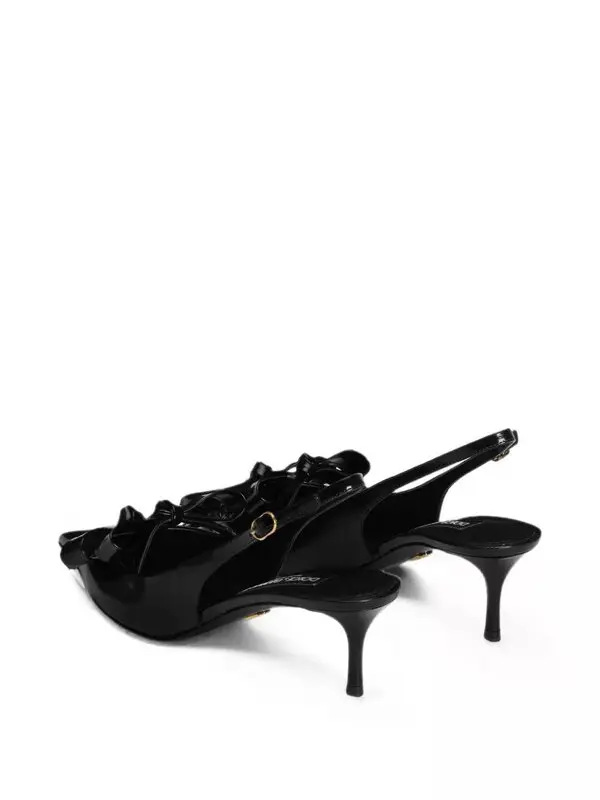 Dolce & Gabbana Slingback Calfskin Heeled Pumps