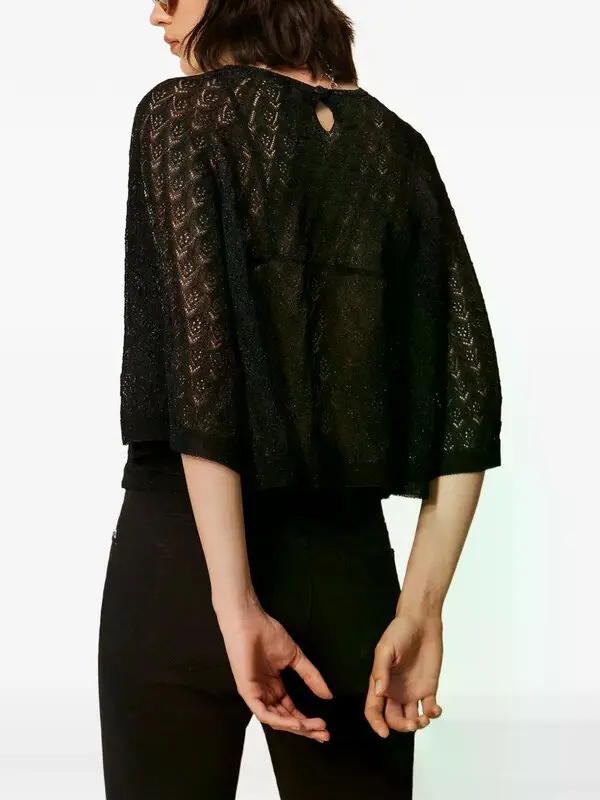 TWINSET Dual-use Cropped Jumper