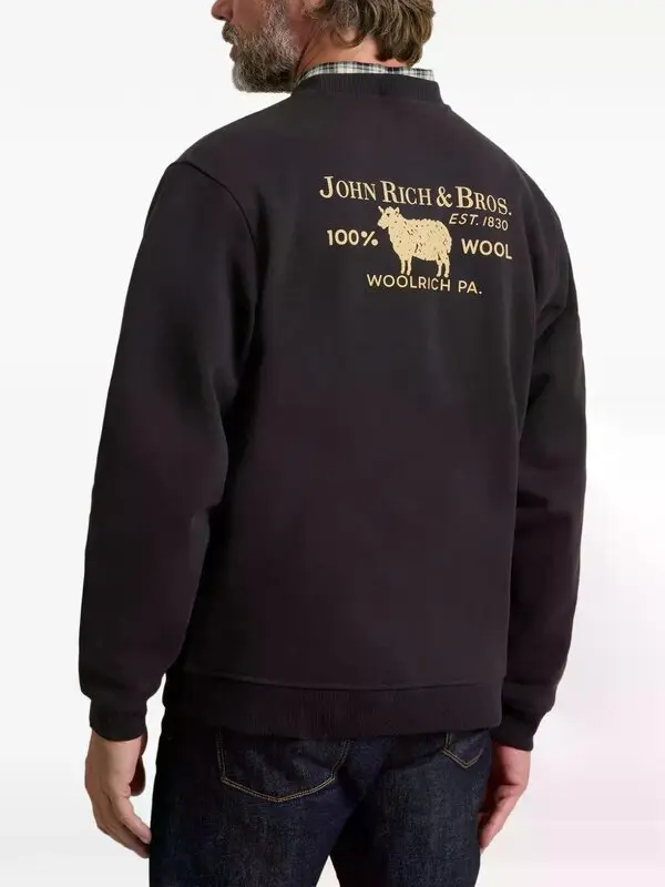 Woolrich Logo-print Crew-neck Sweatshirt