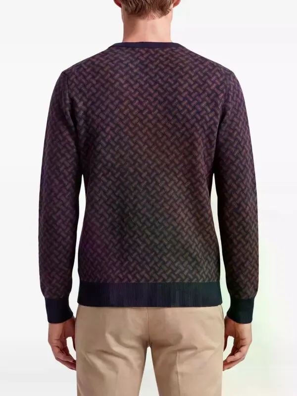 DRUMOHR Basket-weave Cashmere Sweater