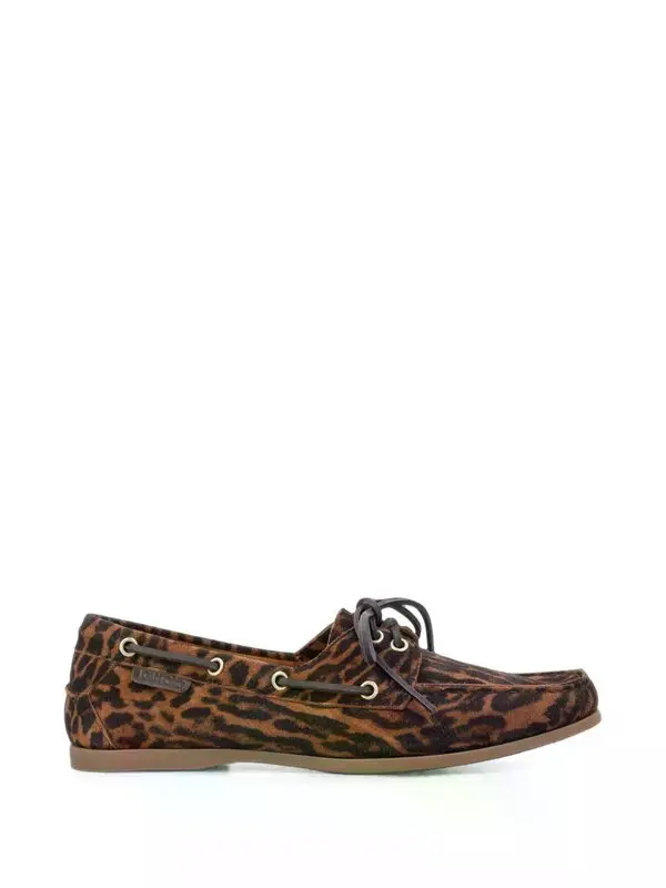 TOM FORD Robin Animal-print Suede Loafers - Brown