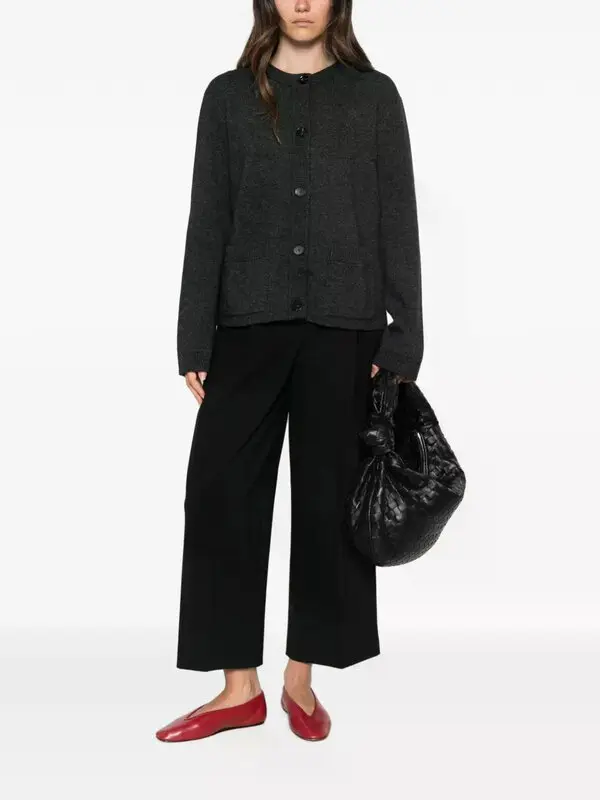 Liviana Conti Button-up Patch-pocket Cardigan
