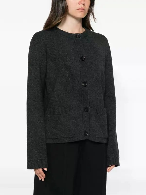 Liviana Conti Button-up Patch-pocket Cardigan