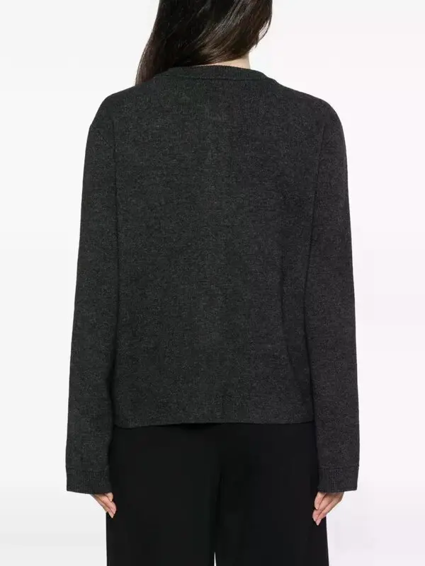 Liviana Conti Button-up Patch-pocket Cardigan