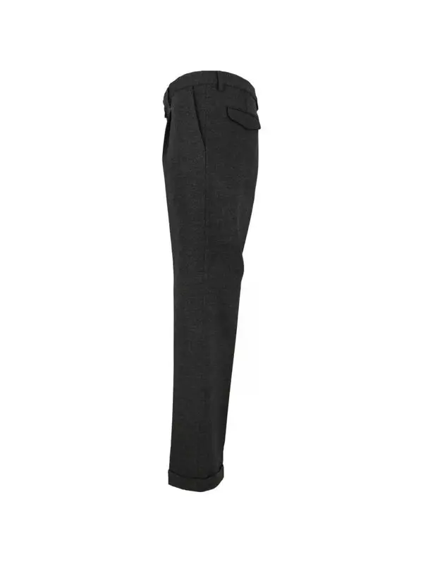 BRIGLIA 1949 Pleated Turn-up Trousers