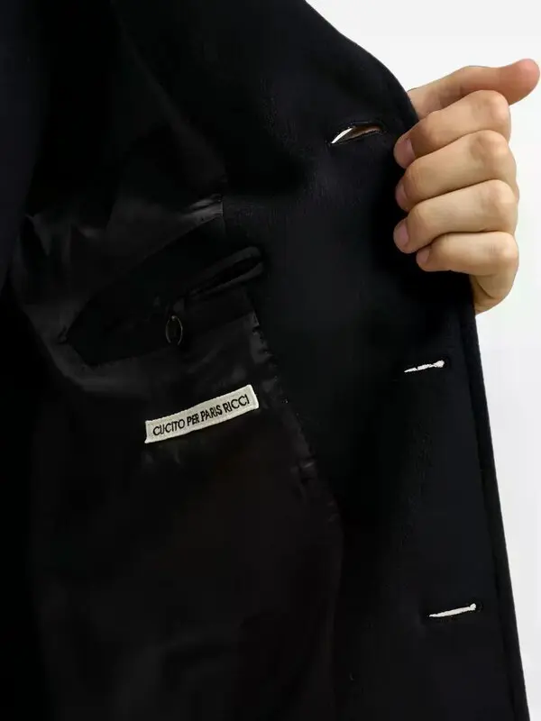 BRERAS MILANO Single-breasted Notched-lapel Coat