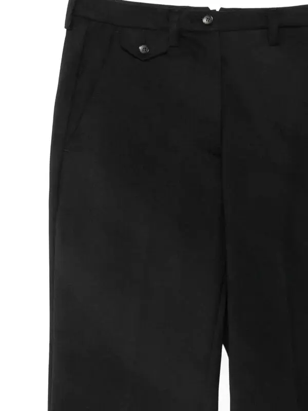 Seventy Buckle-detail Pressed-crease Trousers