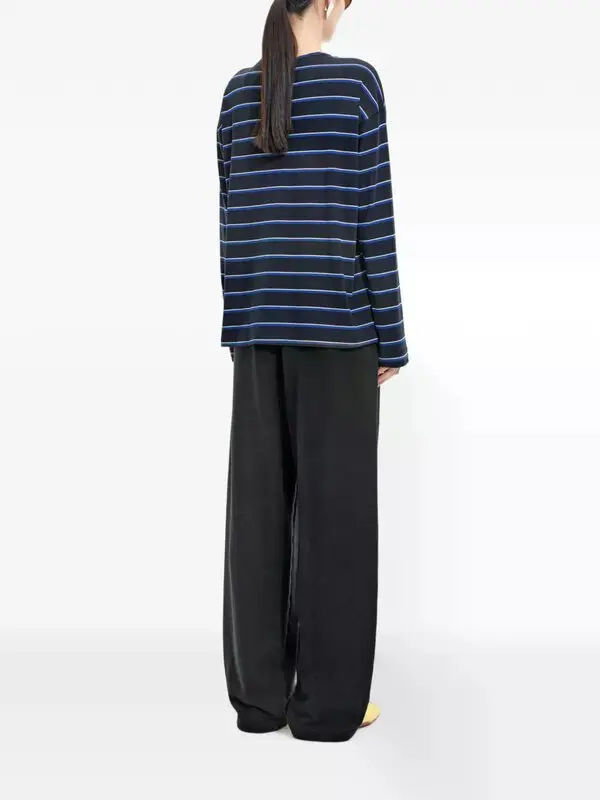 JNBY Stripe-print Long-sleeve T-shirt