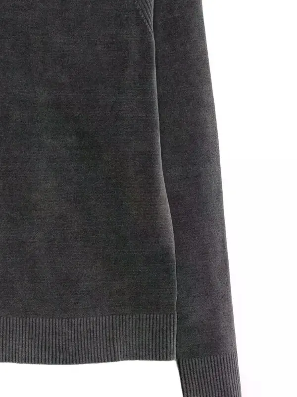 RRD Ribbed-knit Raglan-sleeve Sweater