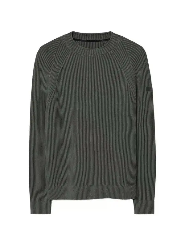 RRD Ribbed-knit Raglan-sleeve Sweater